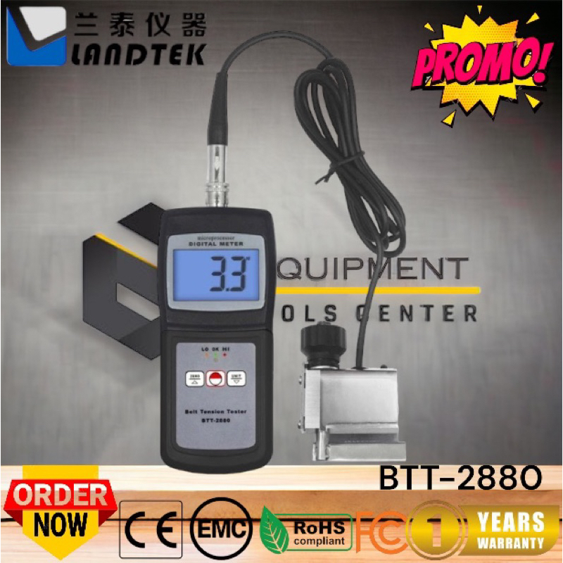Jual Belt Tention Tester BTT-2880 | Belt Tension Meter Landtek | Shopee ...