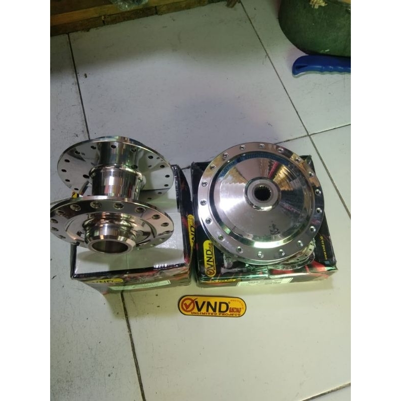 Jual TROMOL SET DEPAN BELAKANG VND YAMAHA FILANO FREEGO CROME POLISH ...