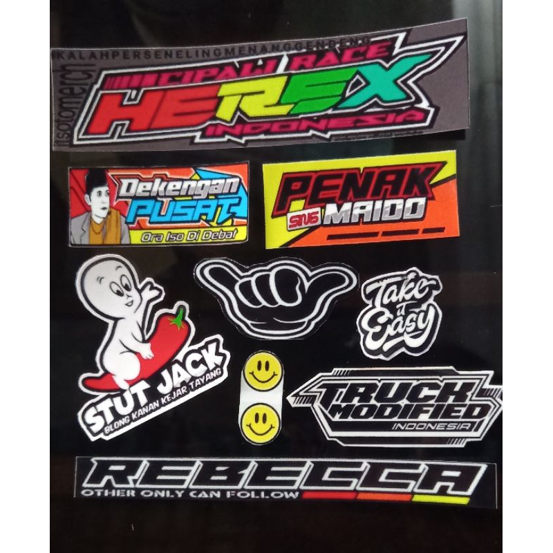 Jual Paket Stiker Miniatur Truk | Shopee Indonesia