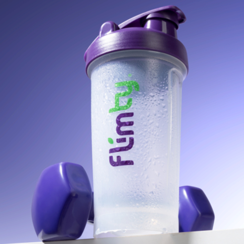 Jual Shaker Botol Flimty Fiber Baru 500 ml l Botol Minum Flimty Fiber ...