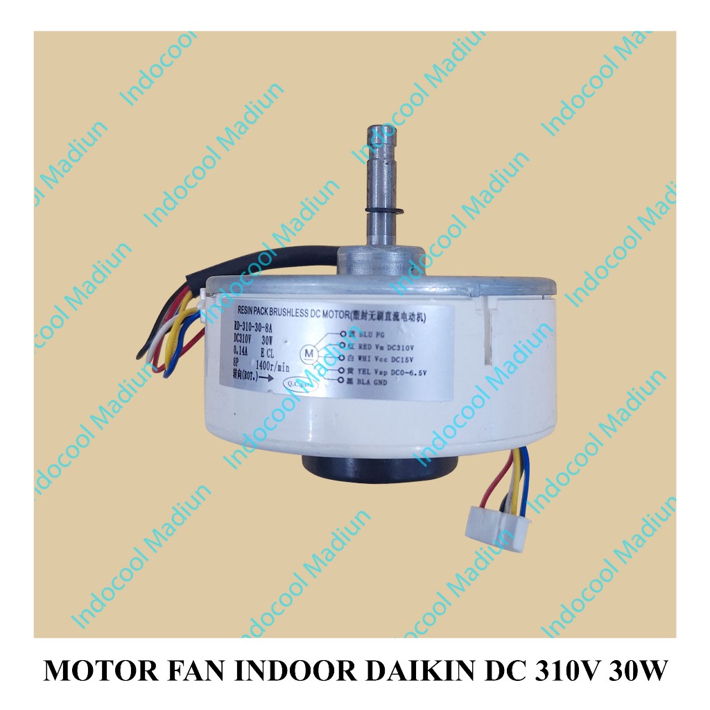 Jual MFIDC FAN MOTOR INDOOR/MOTOR FAN INDOOR DAIKIN DC 310V 30W | Shopee Indonesia