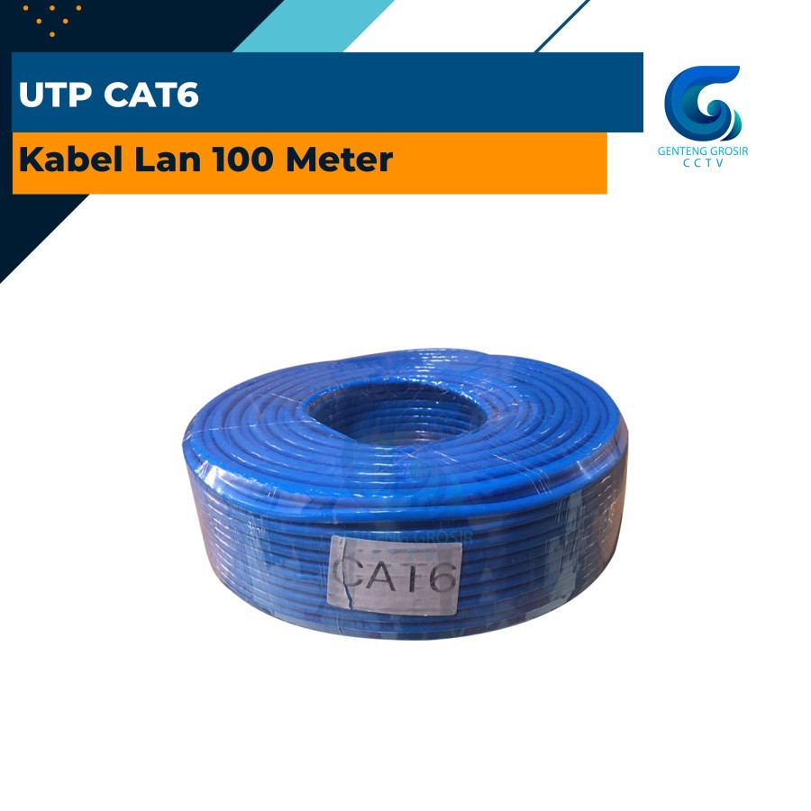 Jual Kabel Lan UTP CAT6 100 Meter | Shopee Indonesia