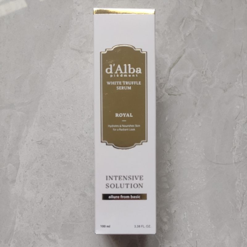 Jual Dalba white truffle serum SUPREME, ROYAL, PRIME Intensive Solution d'alba | Shopee Indonesia