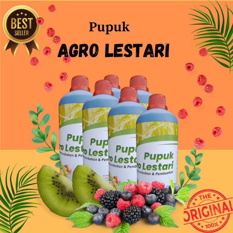 Jual Pupuk Penyubur Perangsang dan Pelebat Buah - Pupuk Agro Lestari Kemasan 1 Liter | Shopee ...