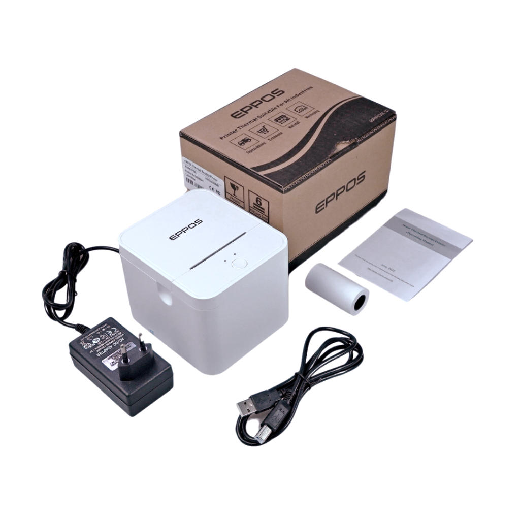 Jual Printer Thermal EPPOS 58mm EP58L [WHITE] - USB BLUETOOTH | Shopee Indonesia