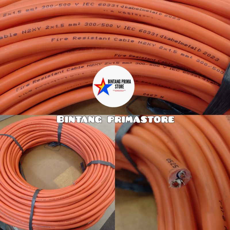 Jual Kabel FRC 2x1.5mm / Kabel Tahan Panas 2x1.5mm | Shopee Indonesia