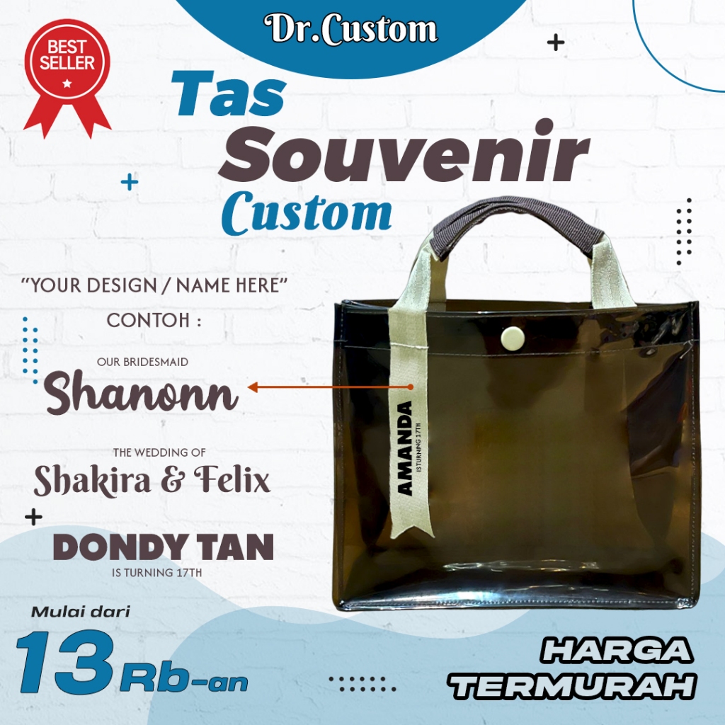 Jual Tas Hampers Mika-Totebag Mika-Tas Sovenir Mika-Custom Sablon ...