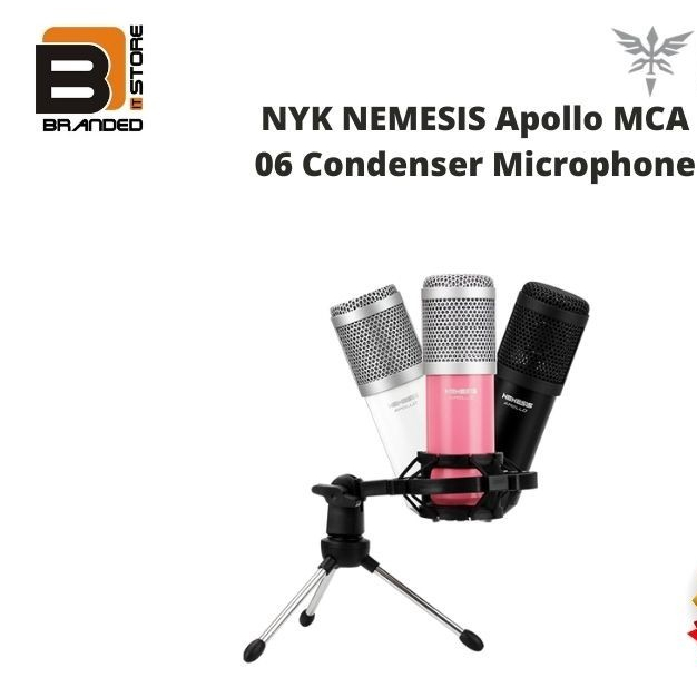 Jual Mic NYK NEMESIS Apollo MCA06 MCA-06 MCA 06 Condenser Microphone ...