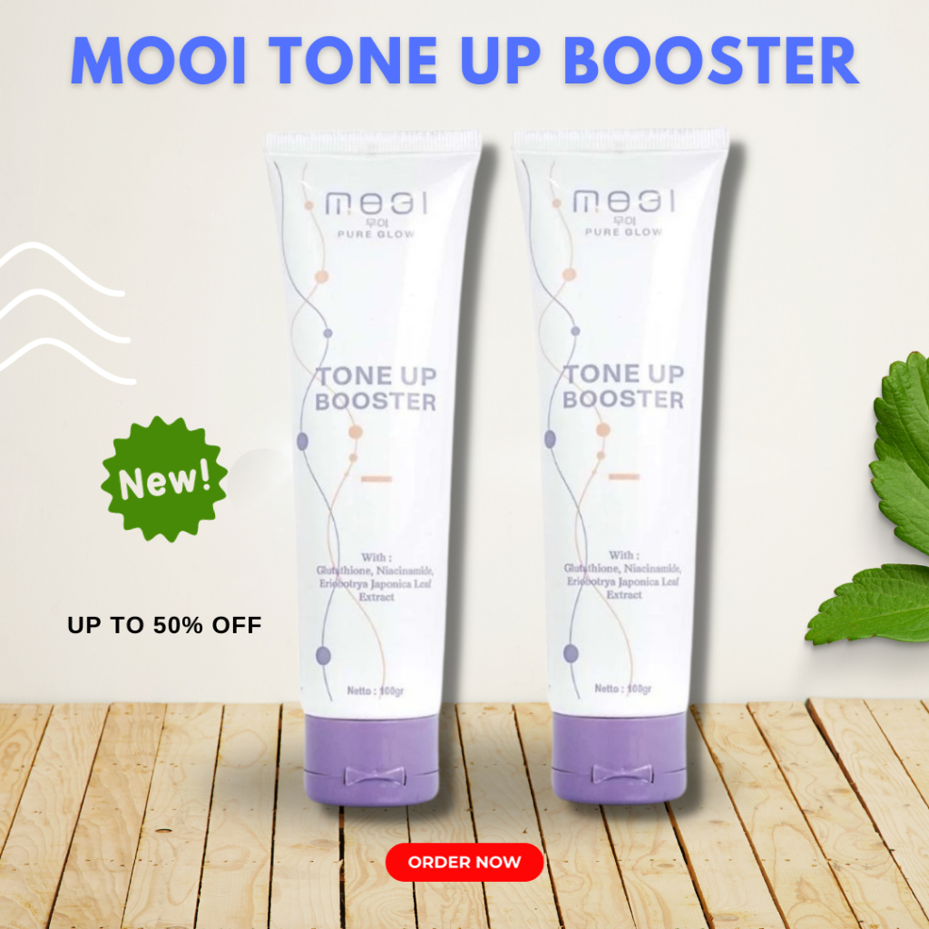 Jual MOOI PURE GLOW TONE UP BOOSTER Lotion Pencerah Dan Pemutih Kulit Permanen 100% Original ...