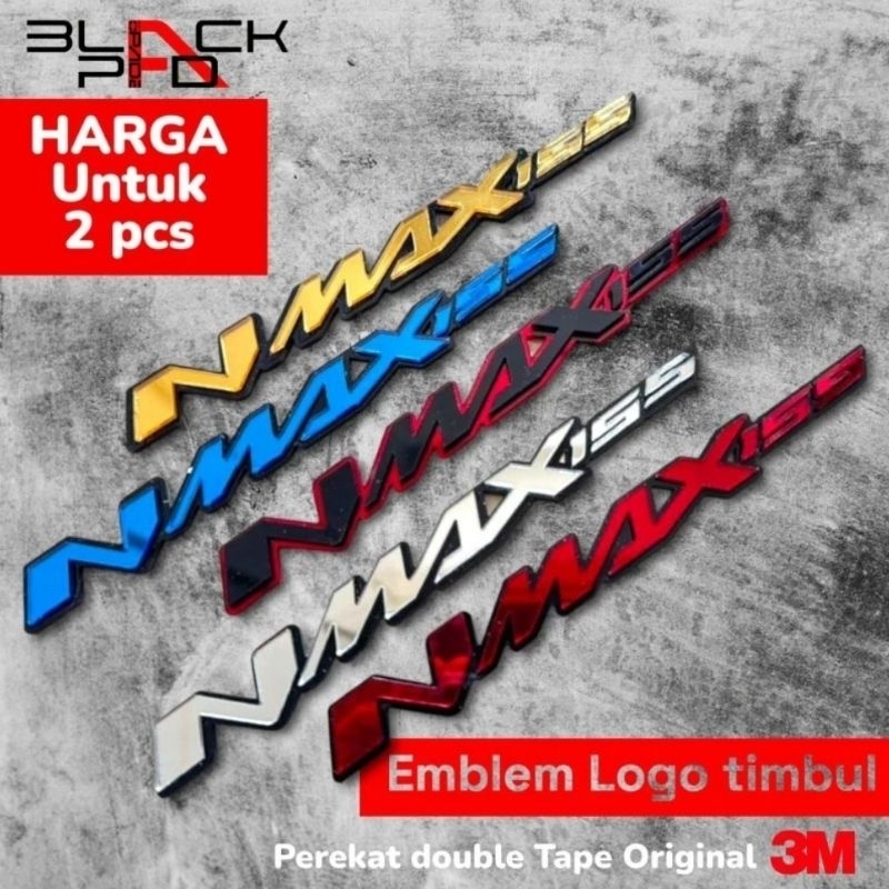Jual emblem 3D logo yamaha NMAX 155 bahan akrilik | Shopee Indonesia