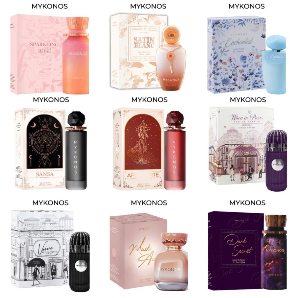 Jual (FULL SIZE) MYKONOS PARFUM APHRODITE | SENJA | ZORA | SANSA ...