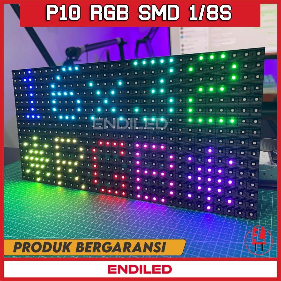Jual MODUL PANEL P10 RGB FULL COLOR 1/8S OUTDOOR | Shopee Indonesia