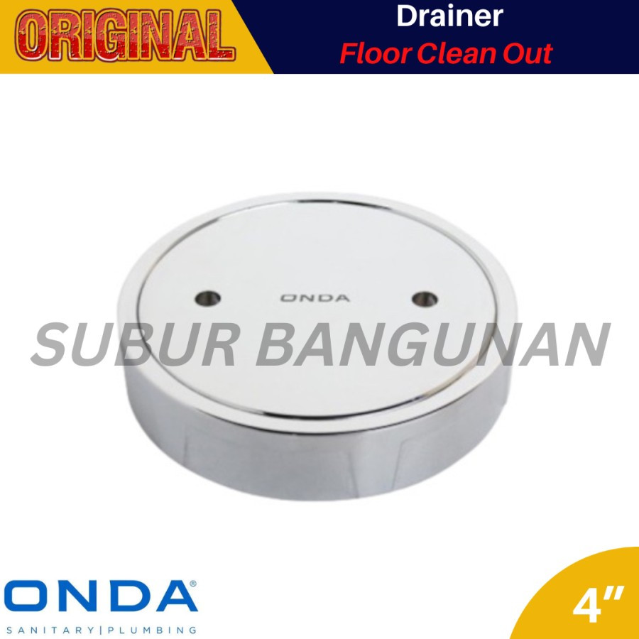 Jual Floor Clean Out 4 Inch Onda FCO CO Clean Out 4" Onda | Shopee ...