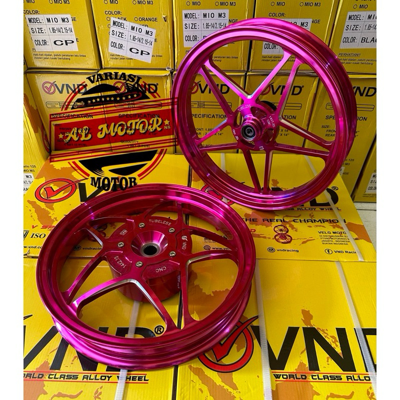 Jual Velg V speed Ring 14 Mio Sporty Karbu / Mio J GT / Fino Karbu / Soul Karbu / Xride 115 ...