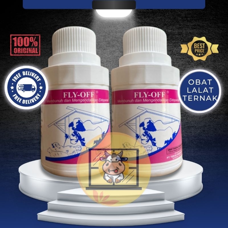 Jual FLY OFF 100 ml - Obat Lalat Kutu Nyamuk Parasit Semprot Hewan ...