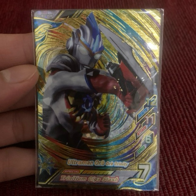 Jual Ultraman Orb Trinity B3-008 UR Kartu Ultraman Fusion Fight R/B ...