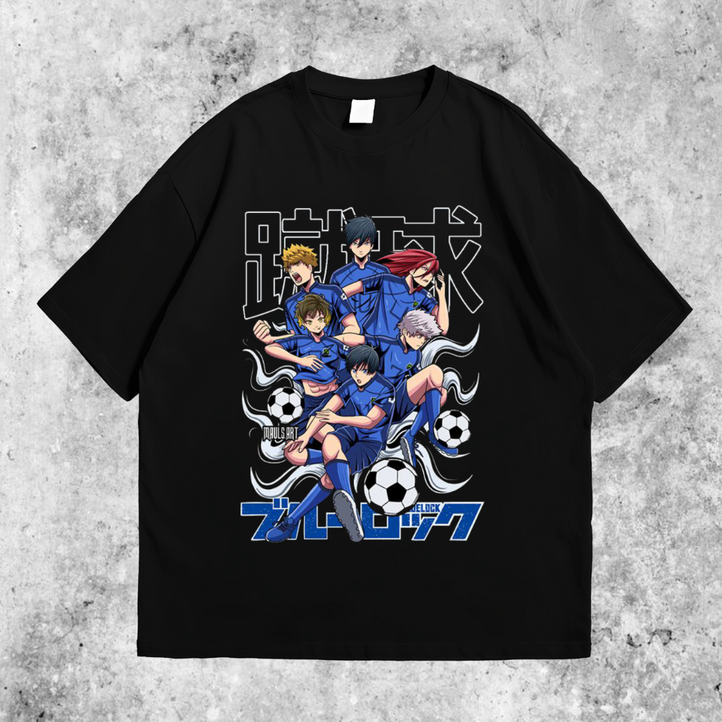 Jual RYUSAN kaos ANIME BLUE LOCK | Shopee Indonesia