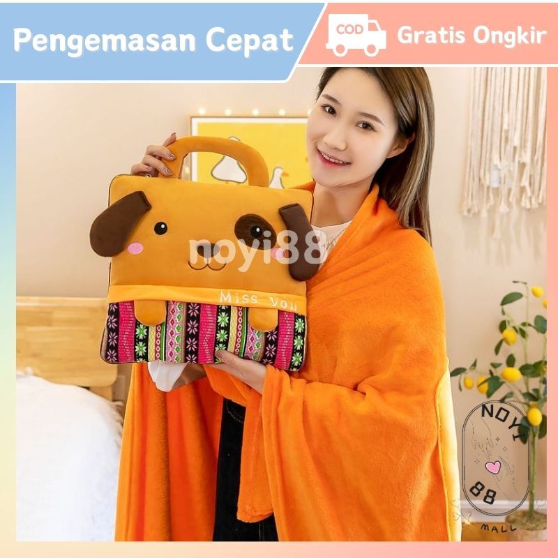 Jual Balmut 2in1 Karakter Bantal Selimut Bahan Lembut Halus Ukuran ...
