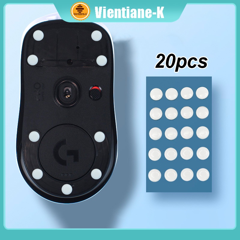 Jual Mouse Feet 20PCS Mousefeet Skates Dot DIY Alas Kaki Glide ...