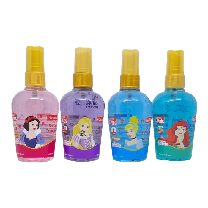 Jual Eskulin Kids Spray Cologne Disney 100 ml | Princess 125ml - Snow ...