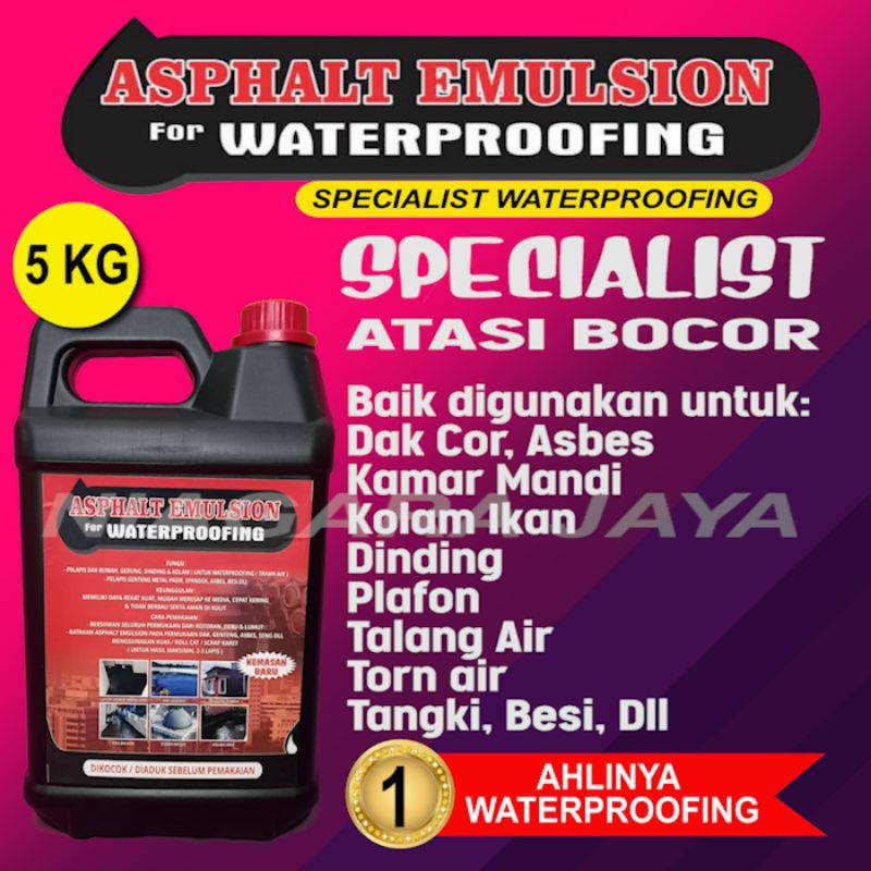 Jual Waterproofing Aspal Emulsion - 5 Kg | Shopee Indonesia