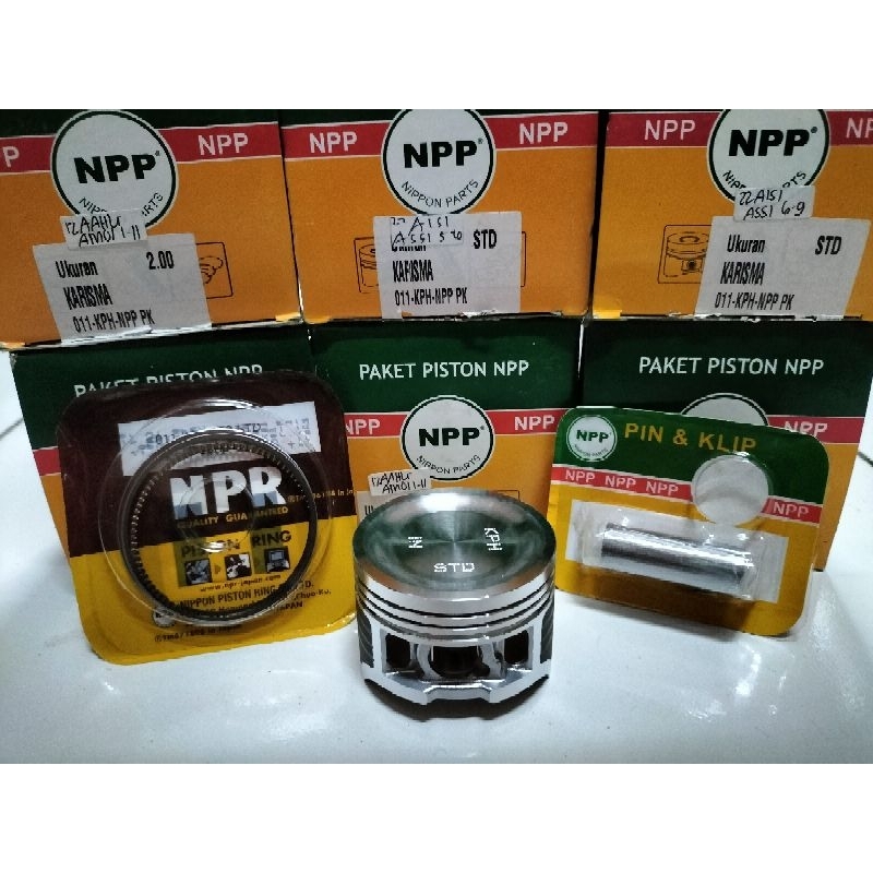 Jual Piston Kit NPP kharisma (KPH) SupraX125 STD 50 100 150 200 ...