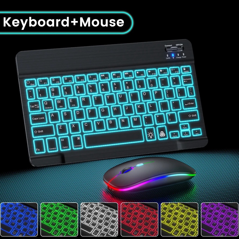 Jual Kekinian Mini Keybar An Muse LE 7lrs RGB lrful Bluetth Keybar ...