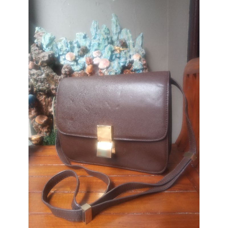 Jual PL tas Celine warna coklat | Shopee Indonesia