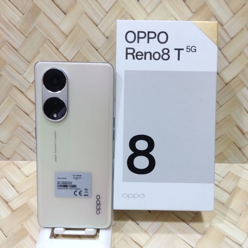 Jual Oppo Reno 8T 5G Ram 8/256GB 8/128GB Handphone Second Fullset ...