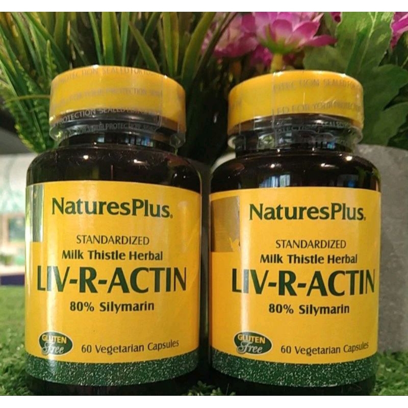 Jual Nature's Plus Liv-R-Actin 60 Vegetarian Capsul | Shopee Indonesia