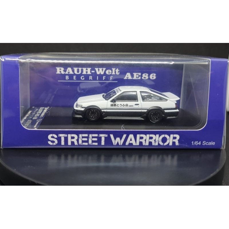 Jual Street Warrior Toyota AE86 RWB Rauh Welt Begriff Initial D White ...