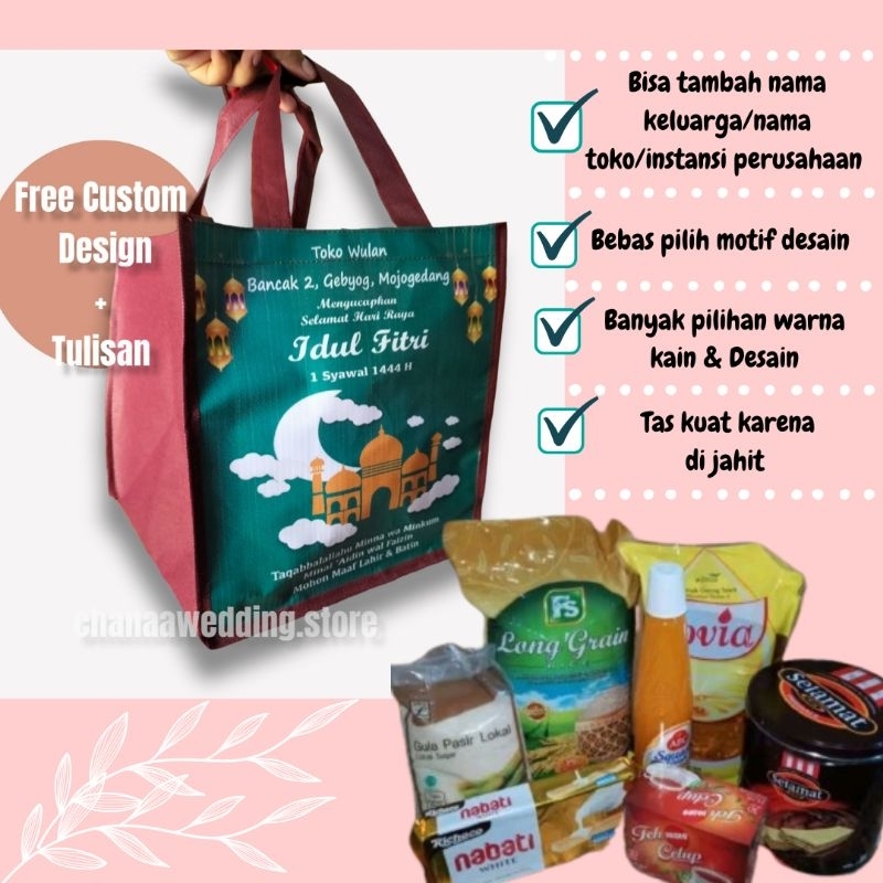 Jual Tas Bingkisan Lebaran Tas idul fitri Tas hampers lebaran Tas ...