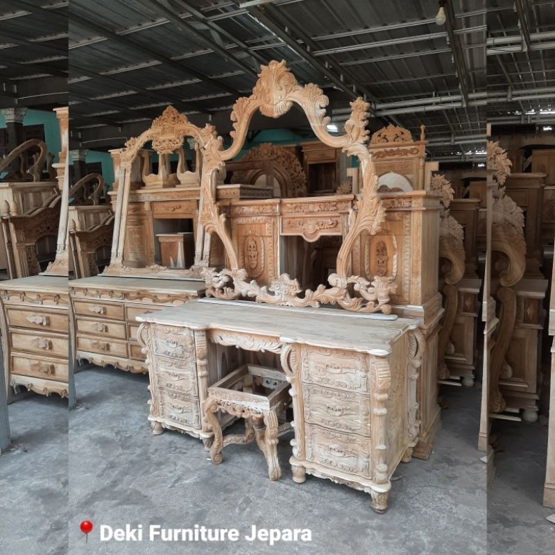 Jual MEJA RIAS SULTAN MEWAH MINIMALIS MODERN MEBEL KAYU JATI - DEKI ...