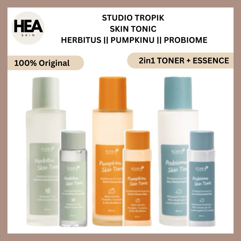 Jual Studio Tropik Skin Tonic - Probiome | Pumpkinu | Herbitus | Shopee Indonesia