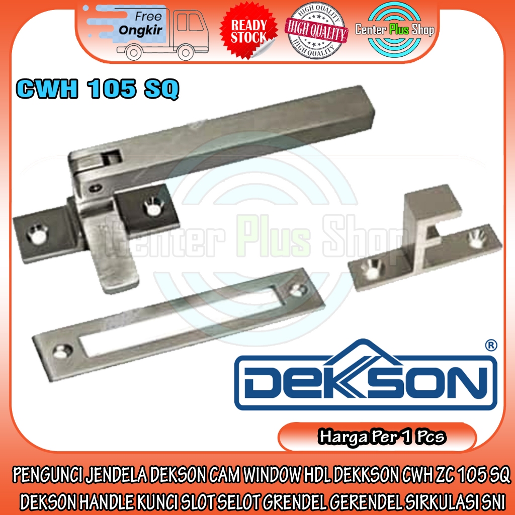 Jual PENGUNCI JENDELA JENELA DEKSON CAM WINDOW HDL DEKKSON CWH ZC 105 ...