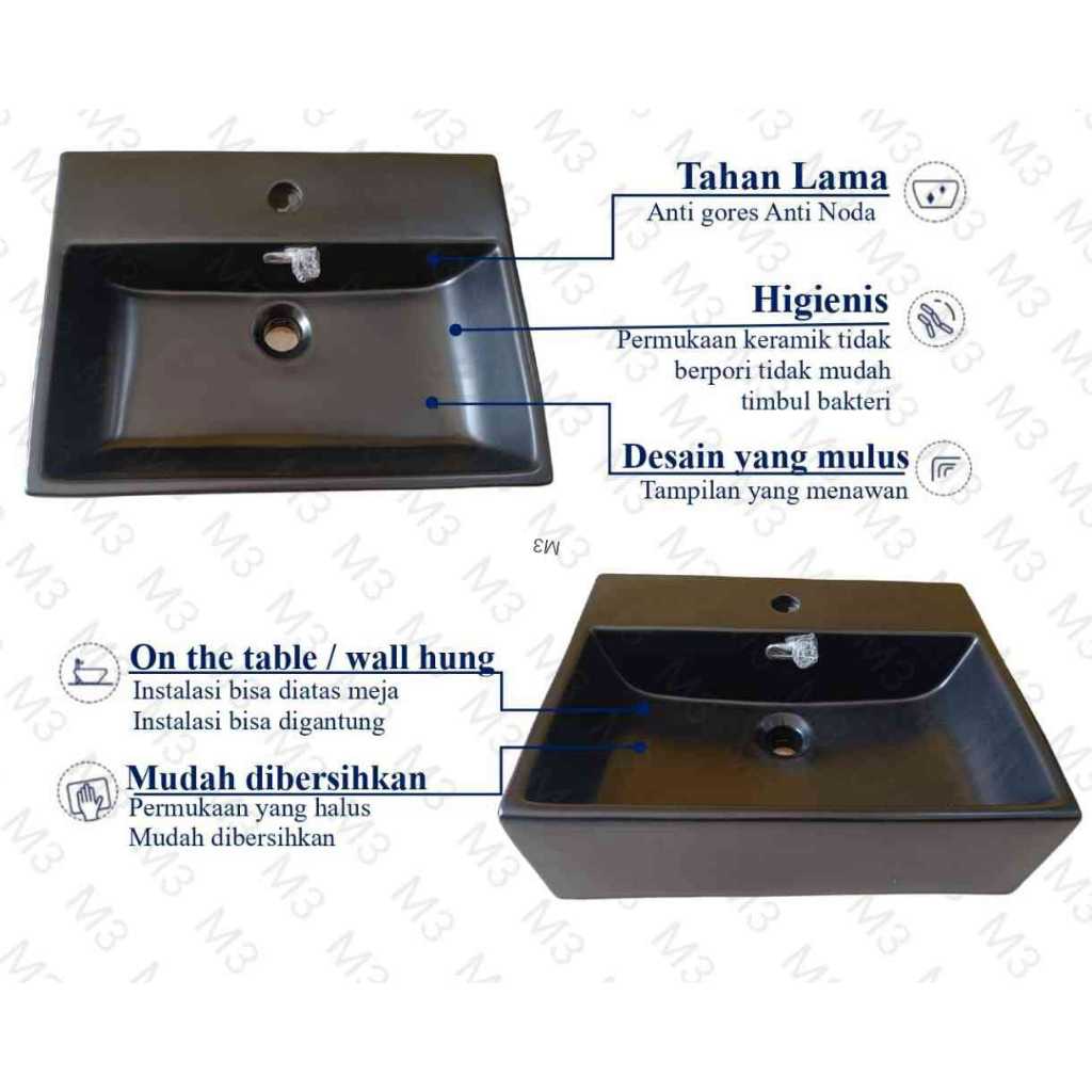 Jual (INSTANT) WASTAFEL KERAMIK K282 / WASTAFEL CUCI TANGAN / WASTAFEL ...