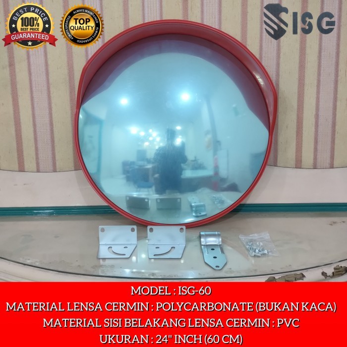 Jual Convex Mirror 60cm Kaca Cermin Cembung Simpang Jalan tikungan 60 ...