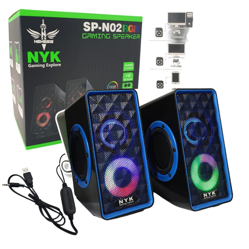 Jual Speaker Gaming NYK Nemesis SP-N02 RGB | Shopee Indonesia