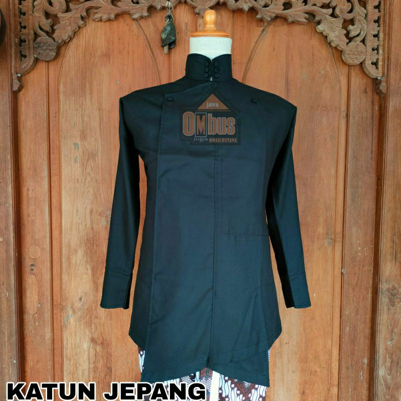 Jual Surjan Hitam Polos | Surjan Tenun | Surjan Katun | Baju Jawa | Baju Tradisional | Baju ...