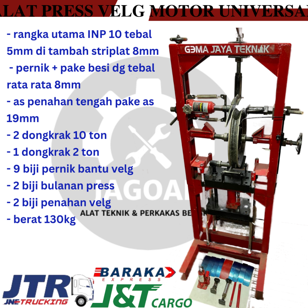 Jual Alat Press Velg Multifungsi pres pelek motor universal | Shopee ...