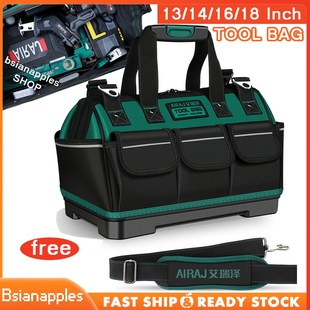 Jual Tool Bag Waterproof Besar Tas Perkakas Kuat 13/14/16/18 Inch Kain ...