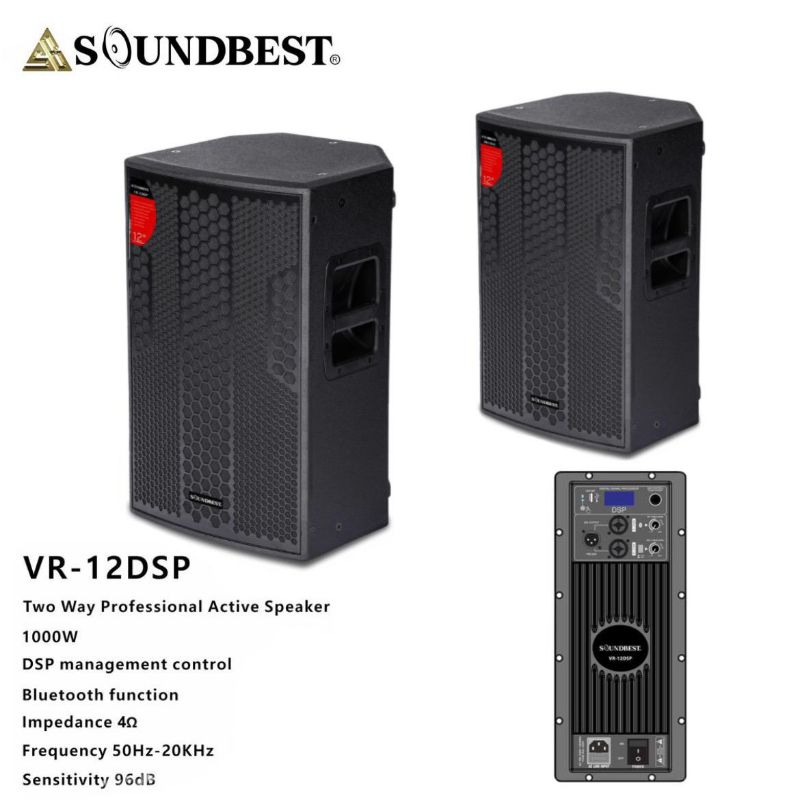 Jual Speaker Aktif Soundbest VR 12 DSP Original 12 inch Active VR12 DSP NewStar | Shopee Indonesia