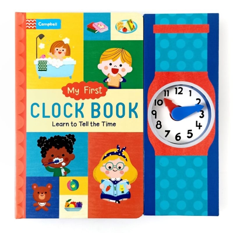 Jual Campbell - My First Clock Book ( Learn To Tell The Time) | Shopee ...