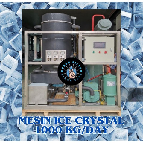 Jual MESIN ES BATU KRISTAL 1000 KG PERHARI / MESIN PRODUKSI ES KRISTAL ...