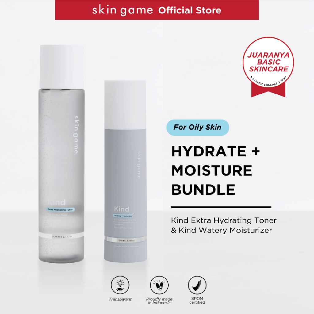 Jual Skin Game Hydrate & Moisture (For Dry & Oily Skin) | Shopee Indonesia