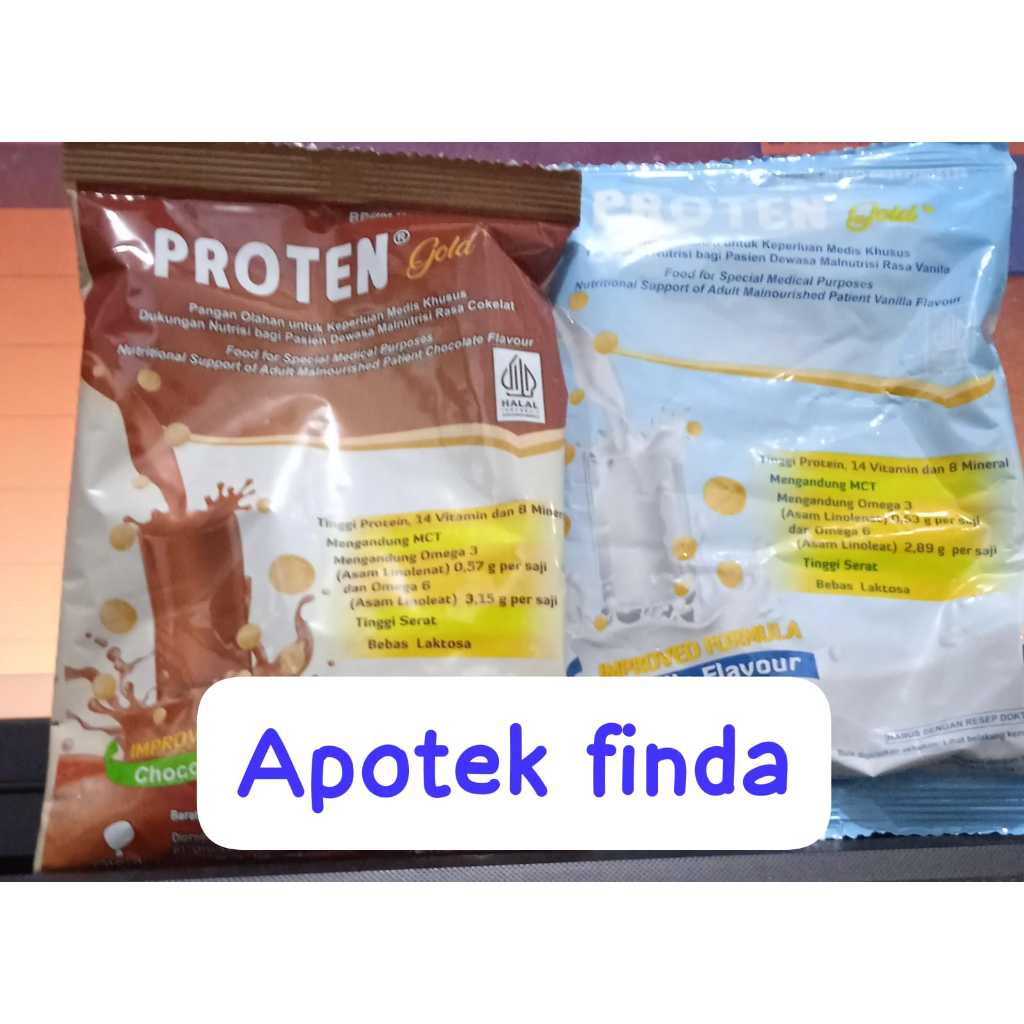 Jual Proten gold vanila / coklat sachet | Shopee Indonesia