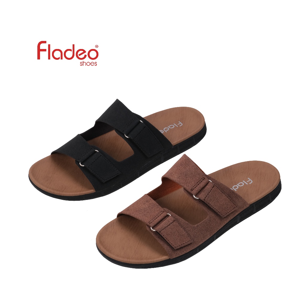 Jual Fladeo A24/MDS560-1KK/Sandal Slide Pria [ Slipper Sandals ...