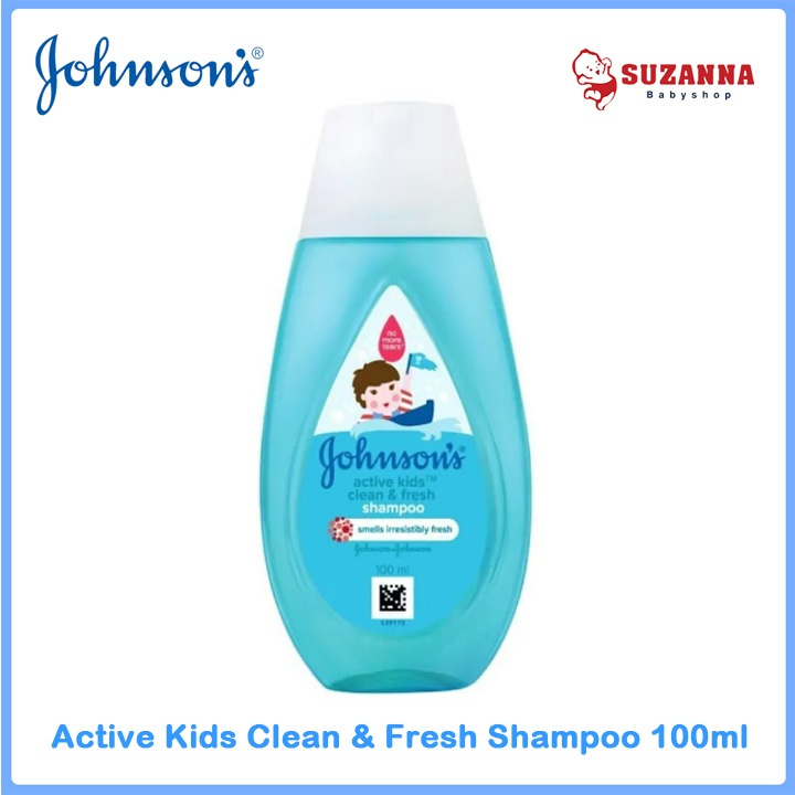 Jual Johnsons Active Kids Clean & Fresh Shampoo -- 100ml | Shopee Indonesia