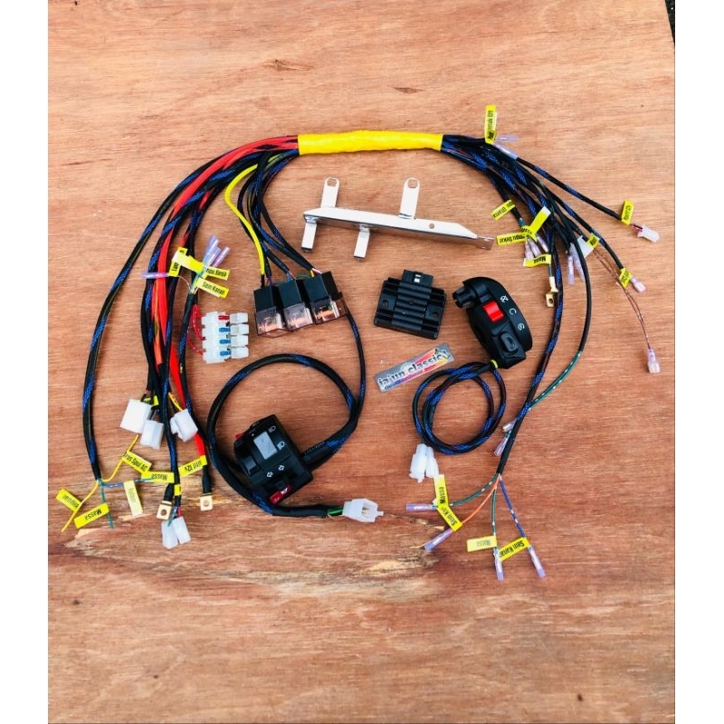 Jual Kabel body bodi set full soket dan Selongsong PNP CB gL Mp tiger ...