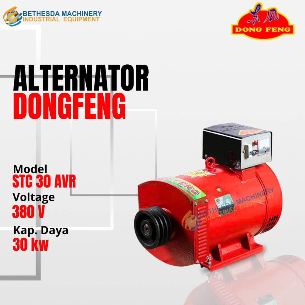 Jual DongFeng Generator STC 30 AVR 30 kW Listrik 3 Phase | Shopee Indonesia